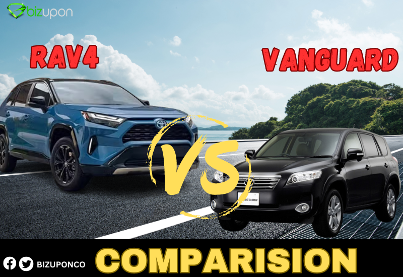 Toyota Vanguard Vs Toyota Rav4 : Difference and Comparison
